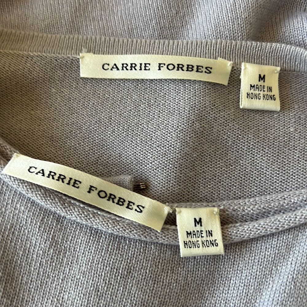 Carrie Forbes 80's Vintage Floral Embroidered Cardigan - Gem